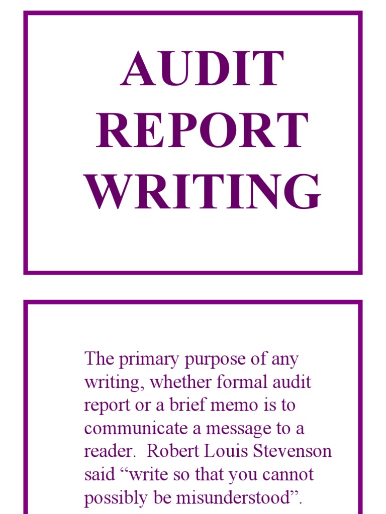 Audit Report Writing | PDF | Audit | Linguistics