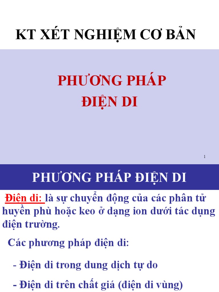 ĐIỆN DI CK1 | PDF