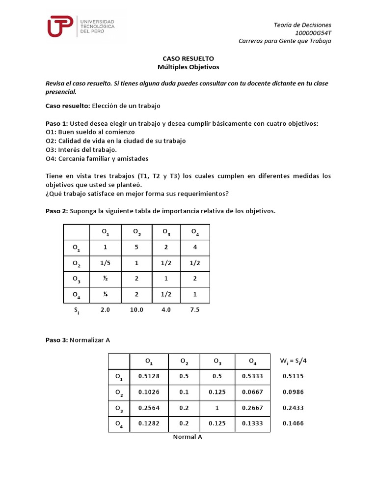 U1 - S3 - Caso Resuelto | PDF
