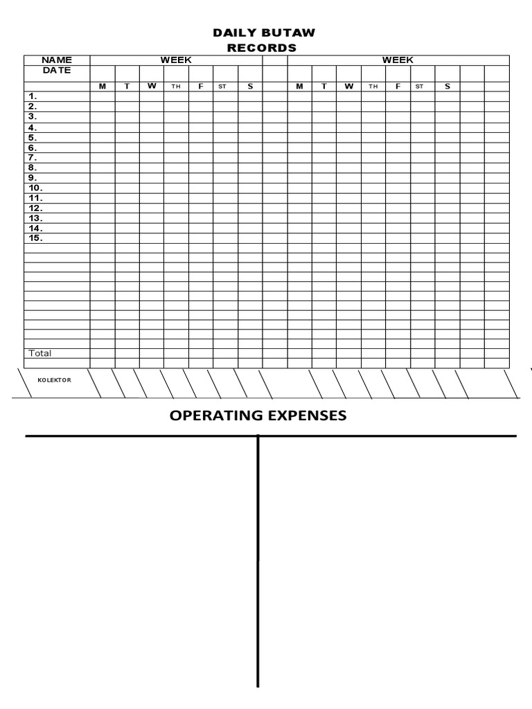 DAILY BUTAW Ang Pagbabalik | PDF