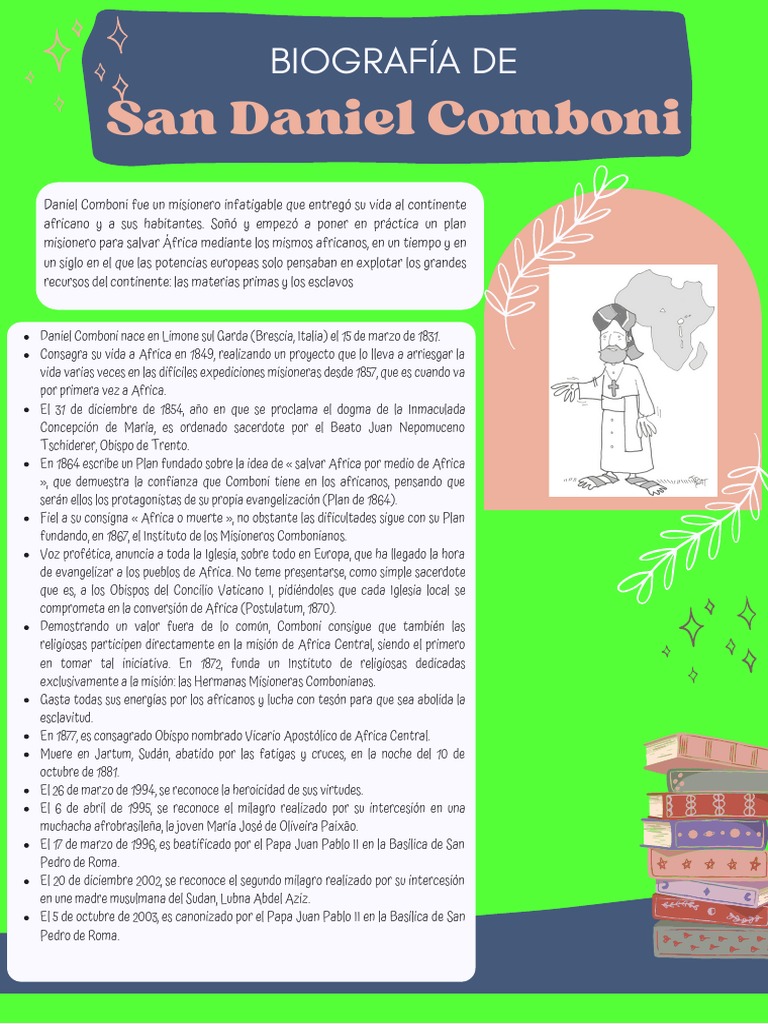 San Daniel Comboni | PDF