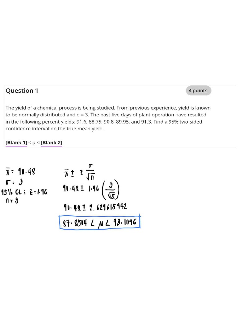Midterm Exam Answer Key | PDF