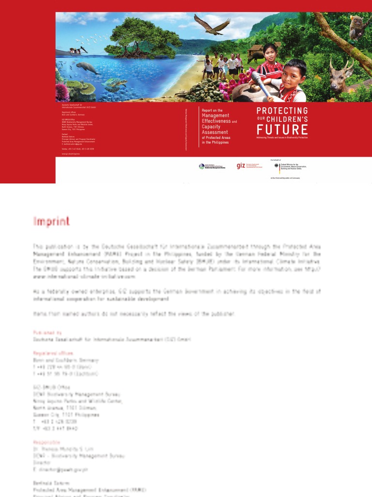 Report On The Management Effectiveness and Capacity Assessment of PA in ...