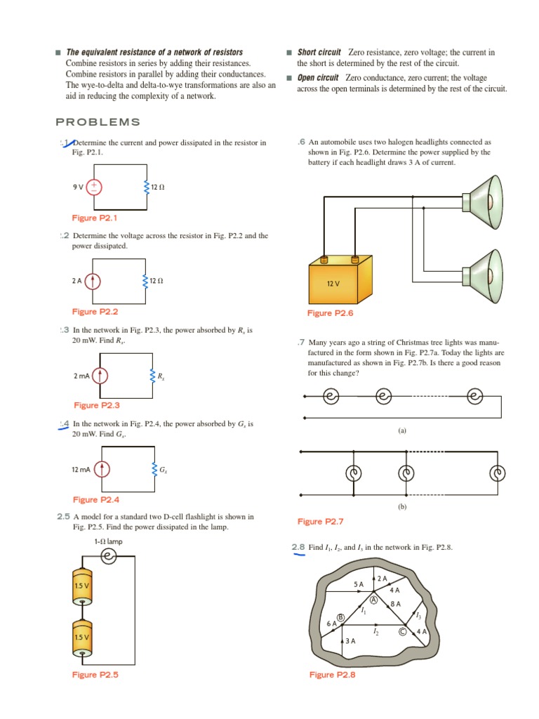 Cap 02 | PDF | Electrical Network | Electrical Resistance And Conductance