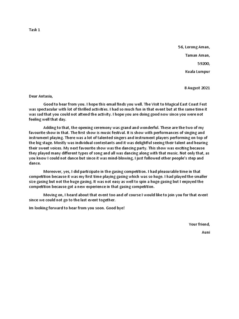 Email Task 1 Exercise 86 | PDF