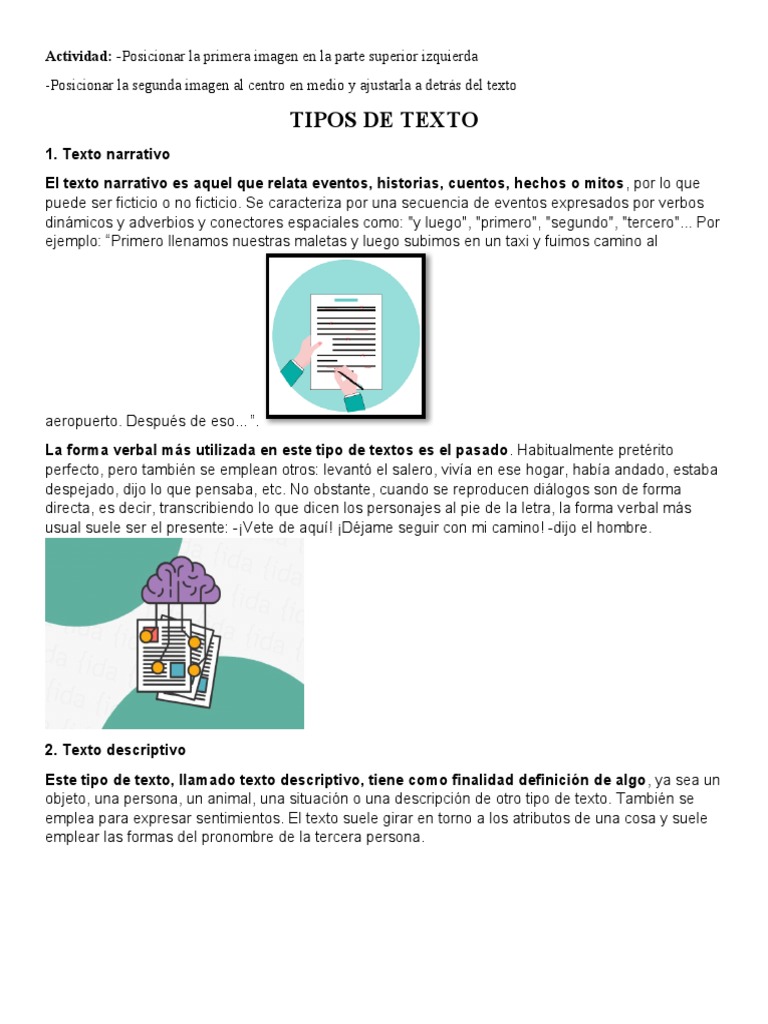 Tipos de Texto | PDF