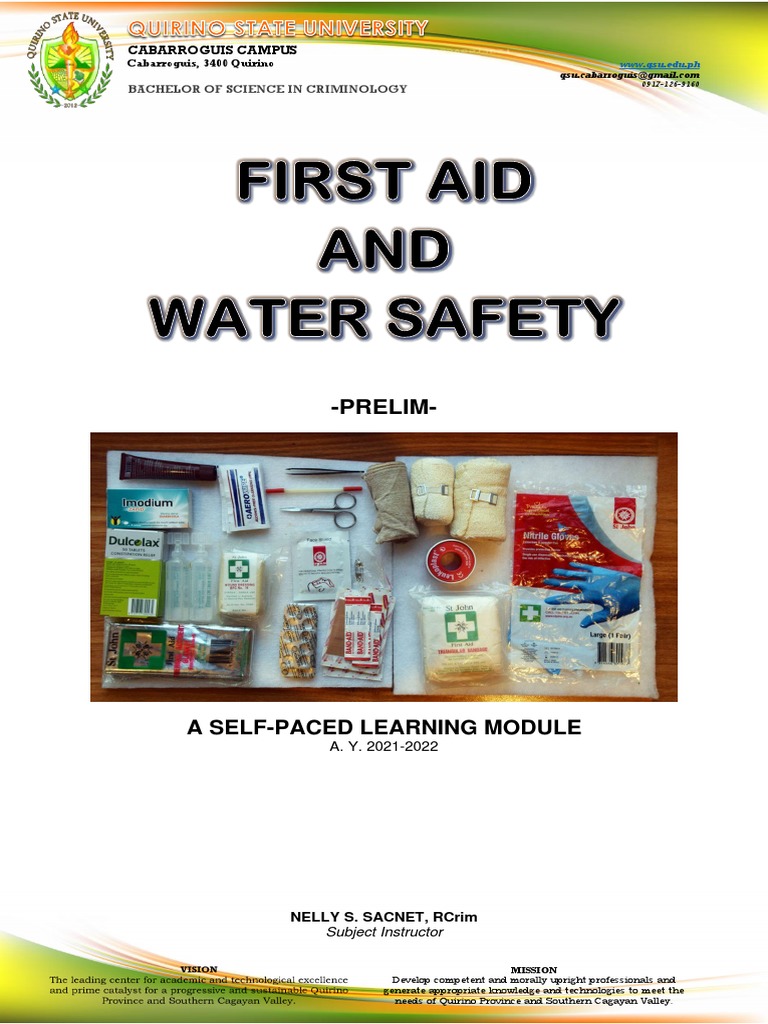 Pe 3 Module 1 | PDF | Cardiopulmonary Resuscitation | First Aid