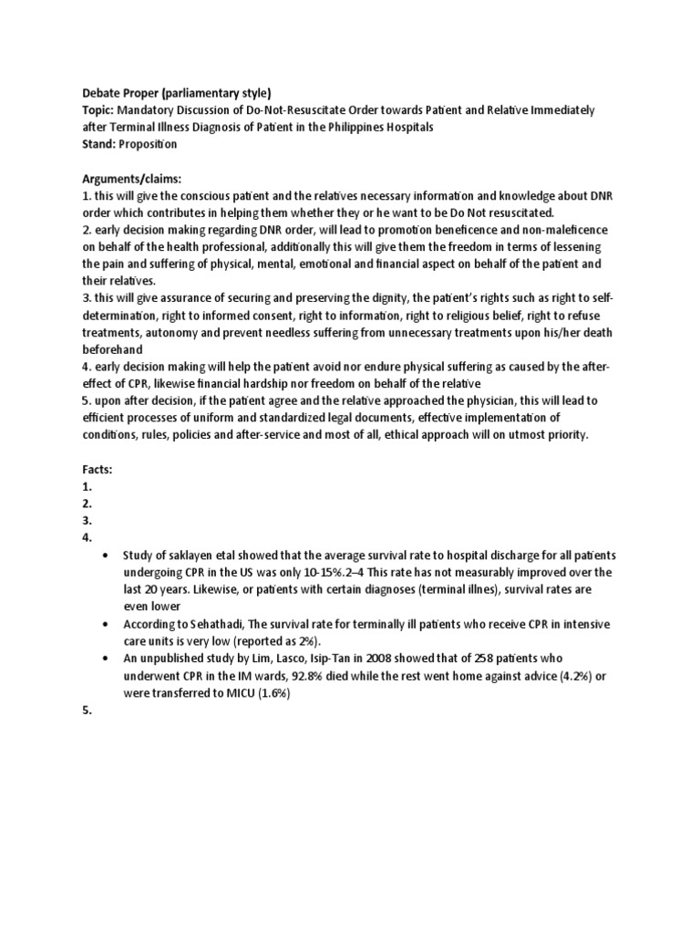 Debate Proper New Topic | PDF | Self-Improvement