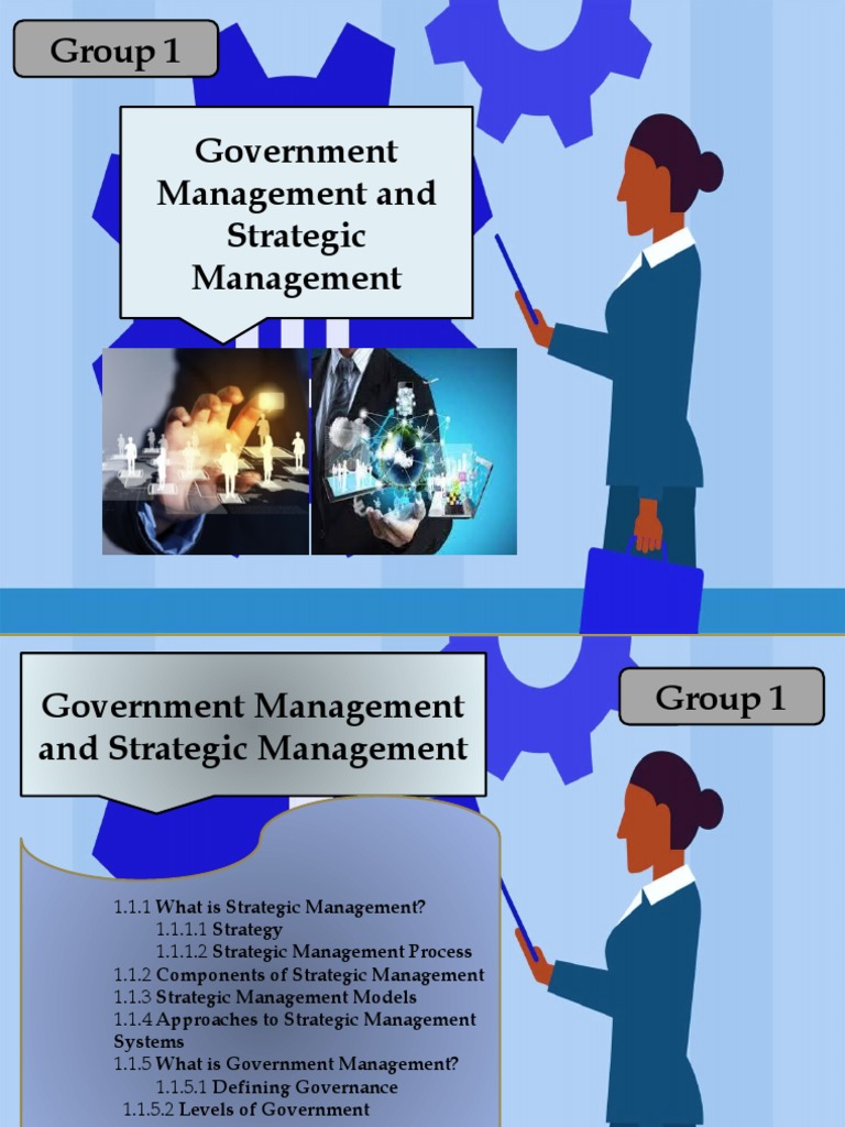 Government Management and Strategic Management | PDF | Swot Analysis ...