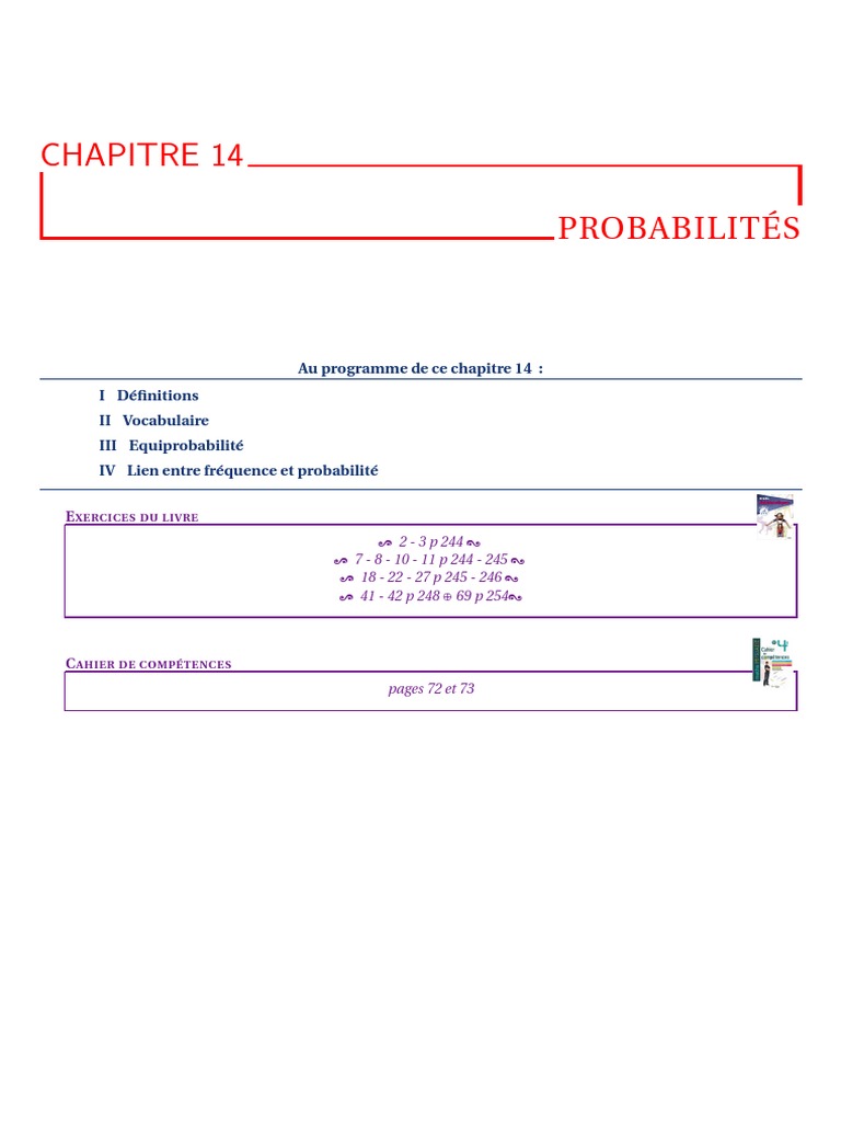 Introduction aux Probabilités | PDF | Dé | Probabilité