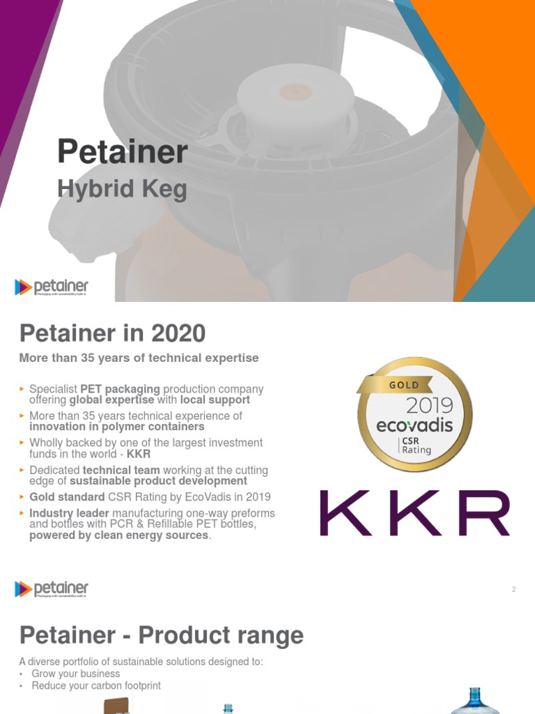 Petainer: Hybrid Keg | PDF | Carbon Dioxide | Odor
