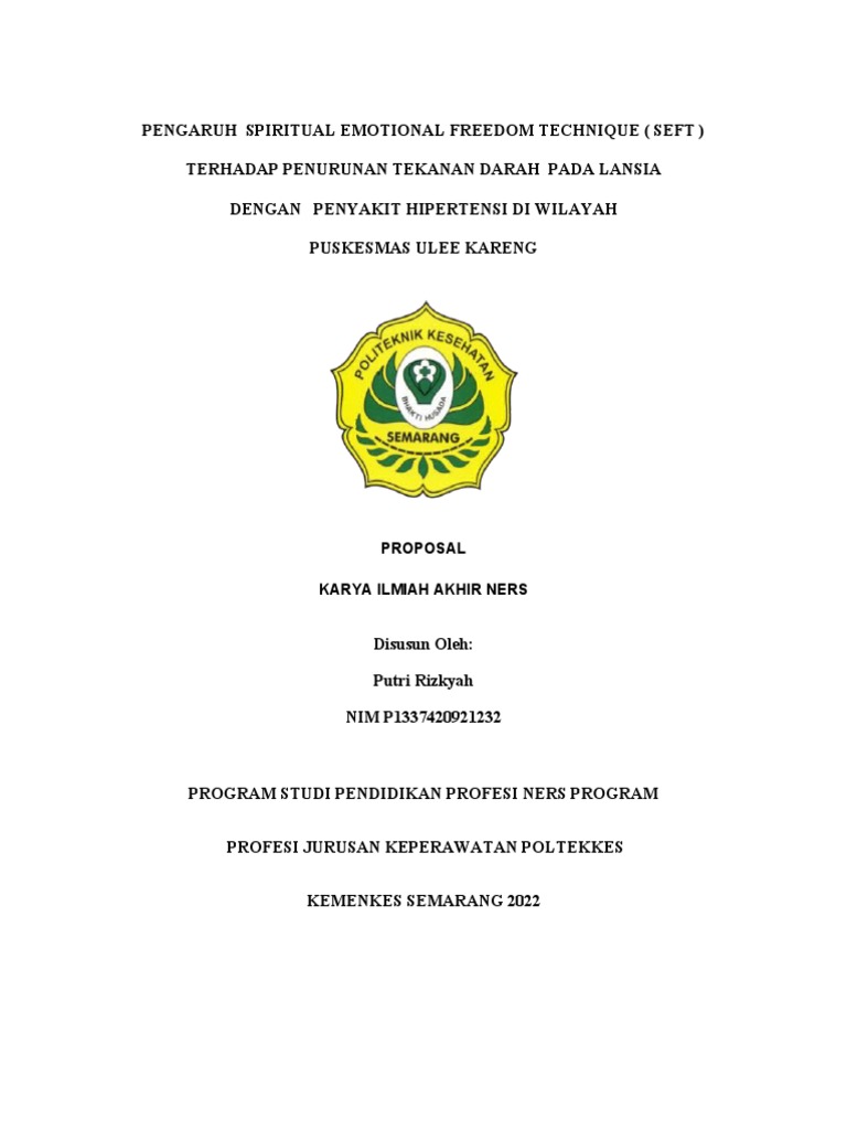 Proposal Kian SEFT REVISI | PDF