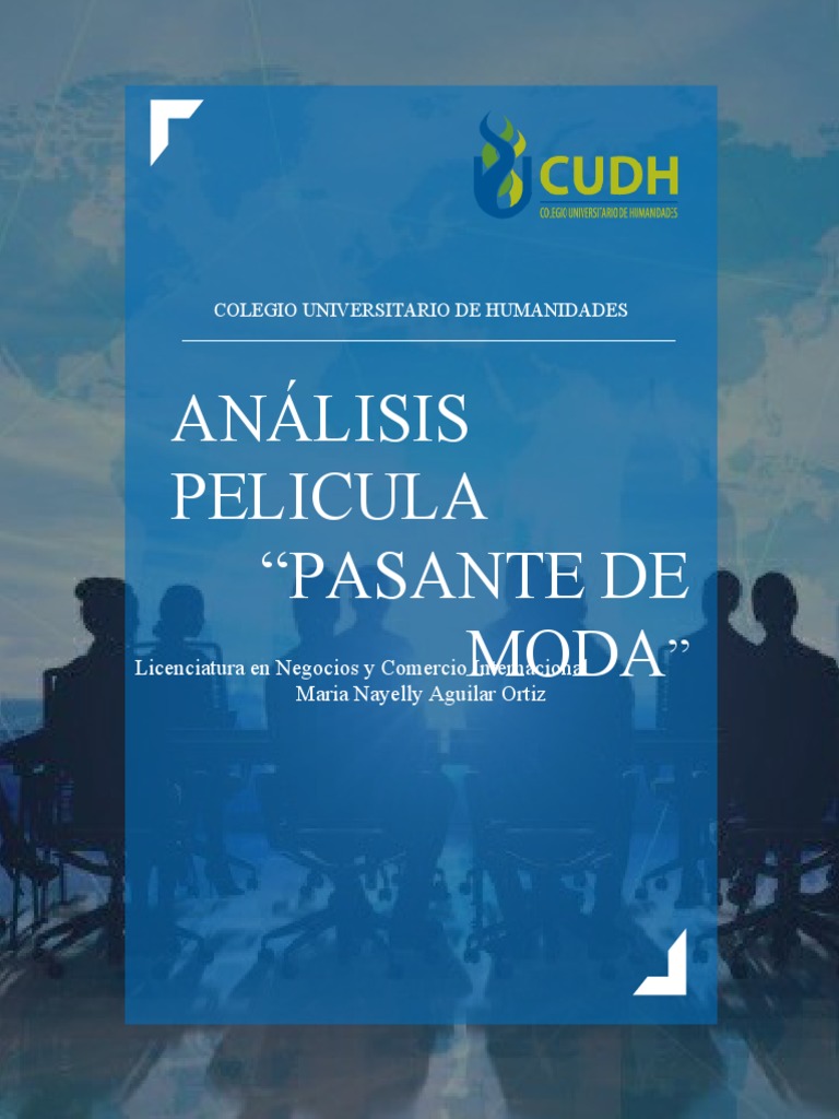 Pasante de Moda | PDF | Liderazgo | Felicidad