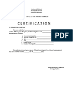 Barc Certificate | PDF