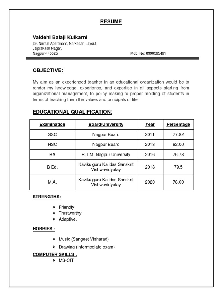 Vaidehi Kulkarni | PDF