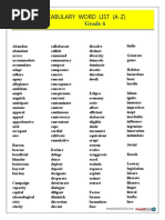 Naplan Year 9 Spelling List 2014 | PDF