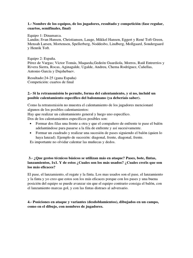 Balon Mano | PDF | Juegos de pelota | Códigos de fútbol