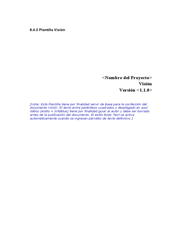 Documento Vision | PDF | Caso de uso | Software