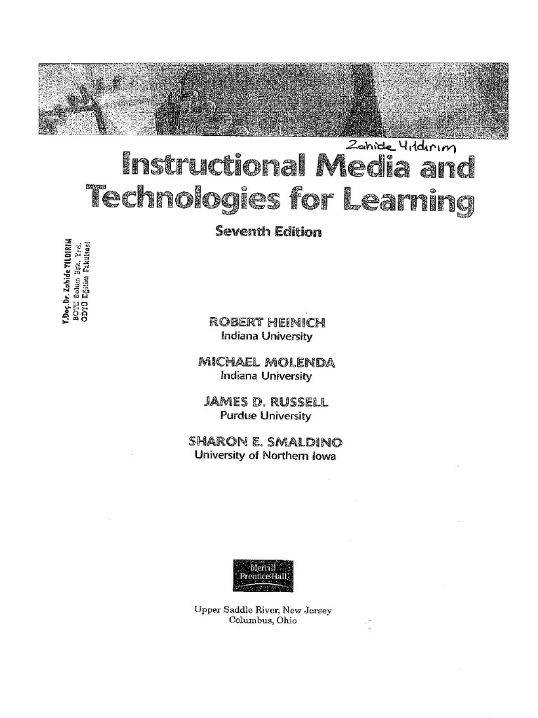 Instructional Media and Technologies For Learning (7th Edition) by ...