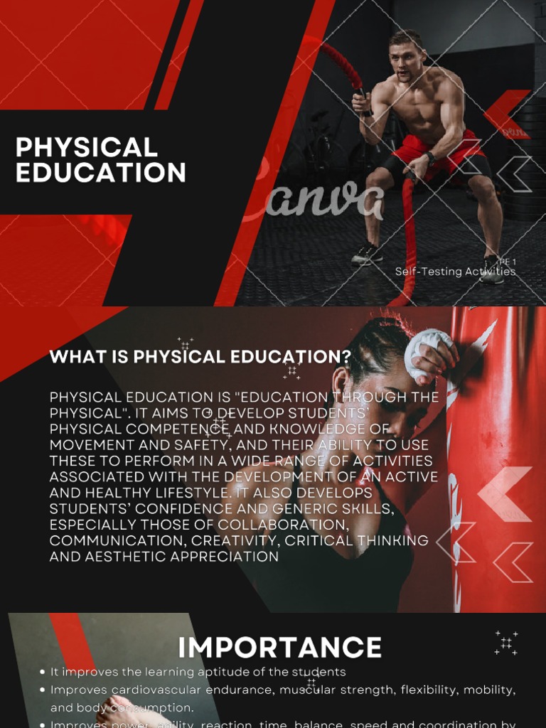 Pe1 - Self Testing Activities - Topic 1 | PDF