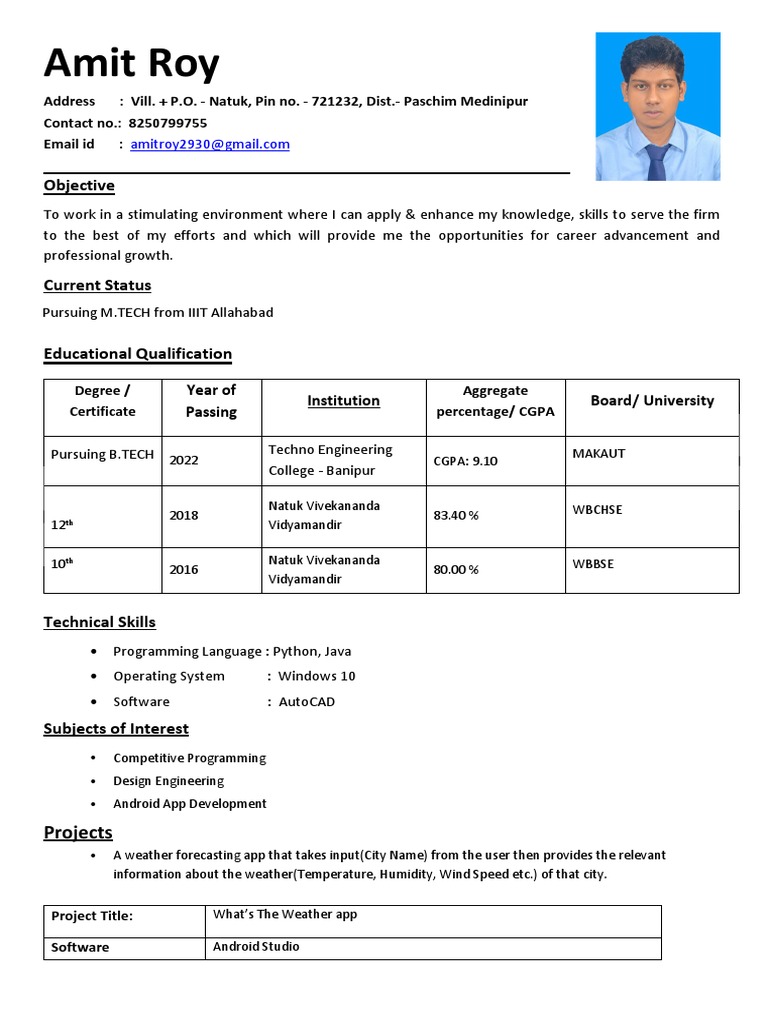 Engineering Student Profile | PDF | Computing | Software