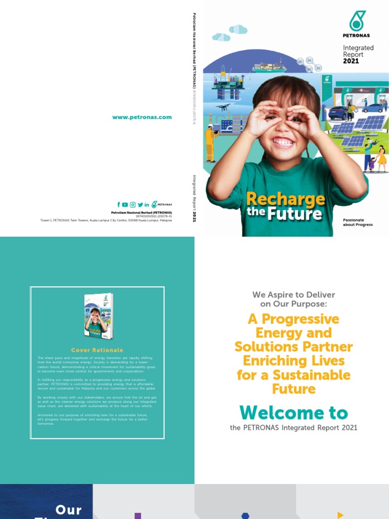 PETRONAS PIR2021 Integrated Report 2021 | PDF | Sustainability | Low ...