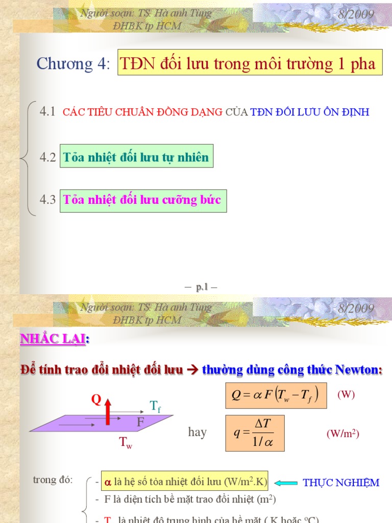 Truyen Nhiet - Bai 5 - Truyen Nhiet Bang DOI LUU - Phan 2 | PDF