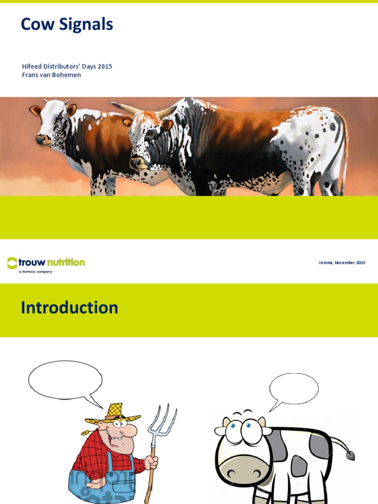 Cow Signals | Download Free PDF | Cattle | Cognitive Science