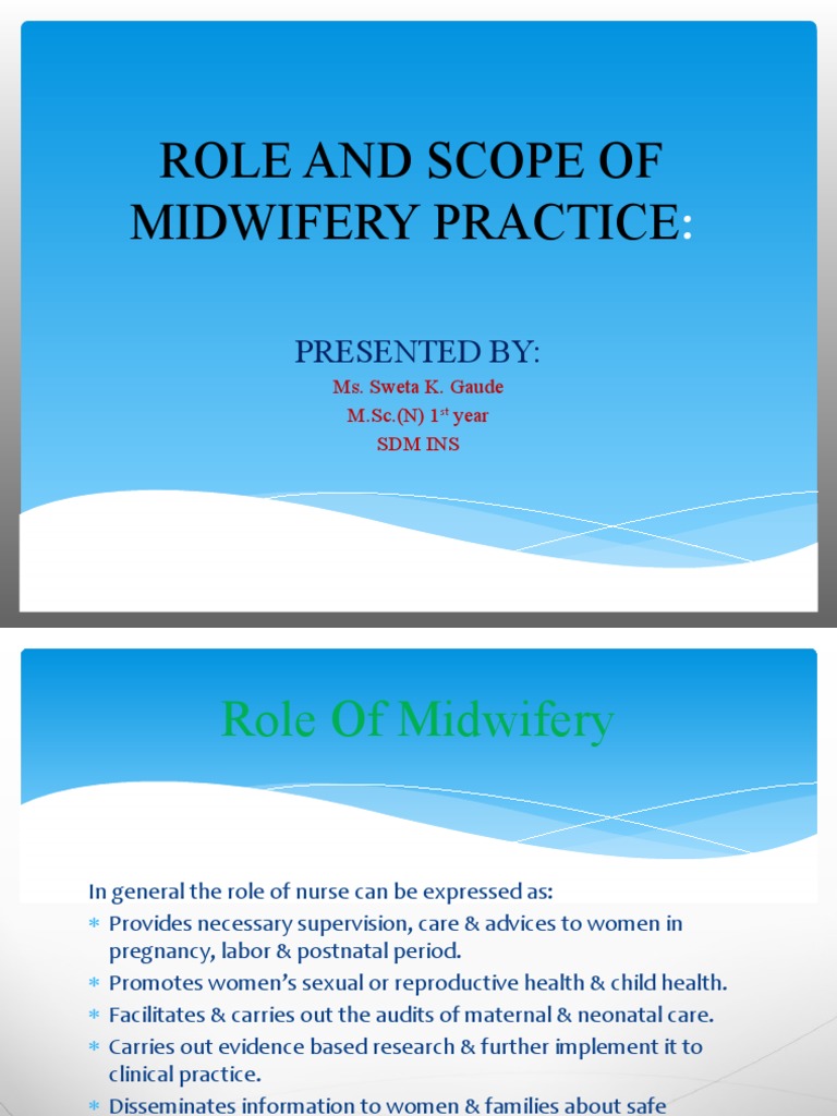 Role and Scope of Midwifery Practice | PDF