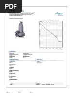Flygt 3202 Technical Specifications | PDF | Electric Motor | Pump