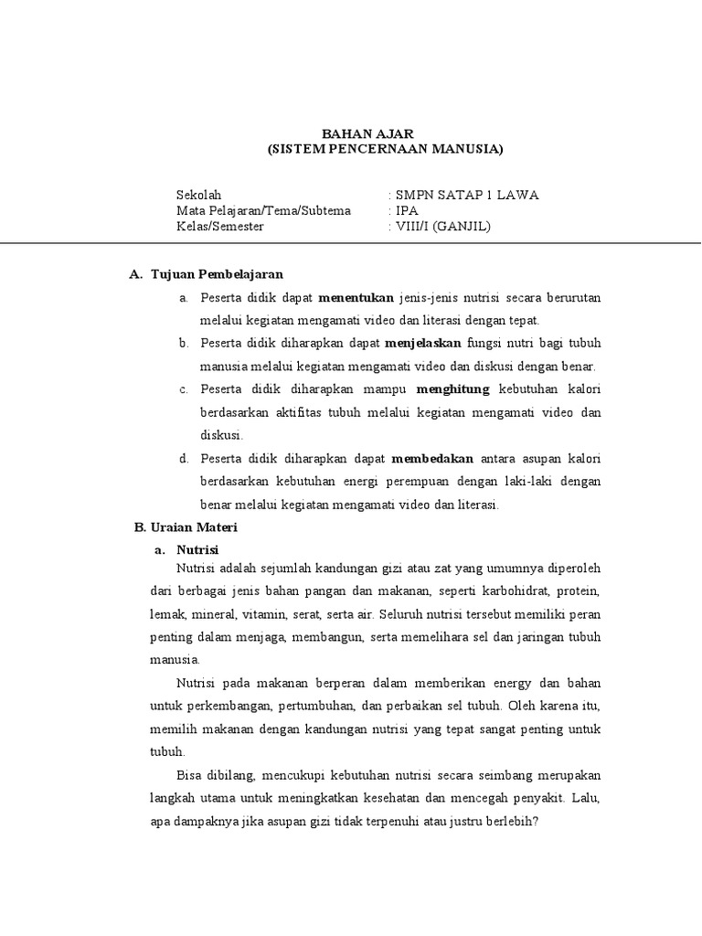 Modul Ajar FIX | PDF