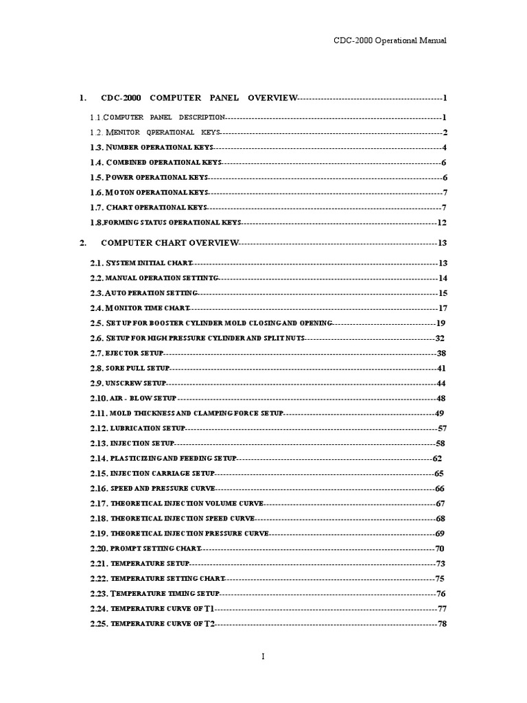 CDC-2000 Alarm Codes Overview | PDF | Mechanical Engineering