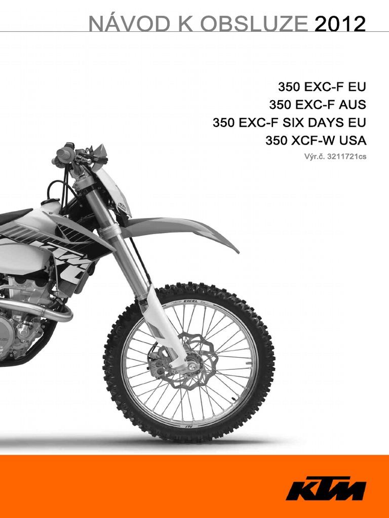 KTM 2012 Exc 350 F CS | PDF