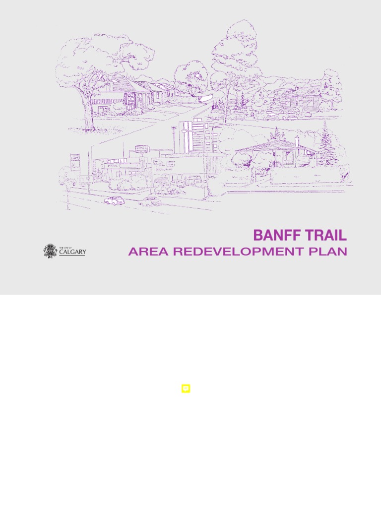 Banff Trail Area Redevelopment Plan | PDF