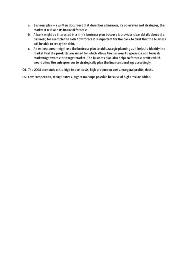 Business Lesson 2 | PDF | Finance & Money Management