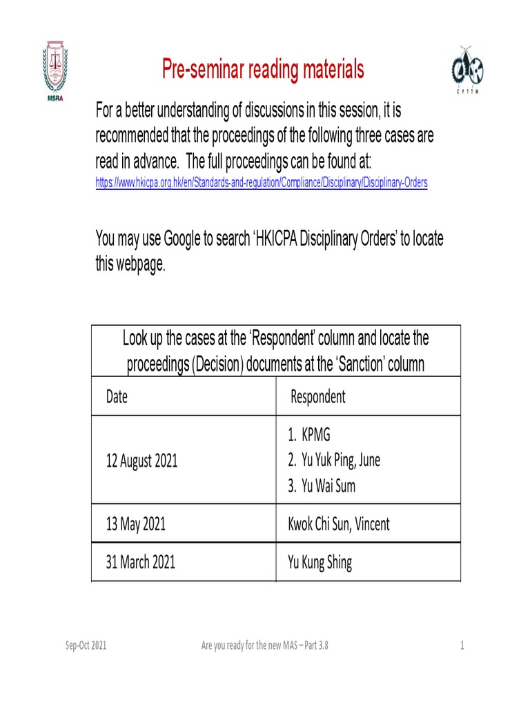 Common Deficiencies of Audits - Ver4a (With Notes) | PDF | Financial ...