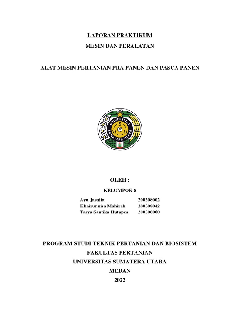 Kelompok 8 - Laporan Praktikum - Mesin Dan Peralatan | PDF
