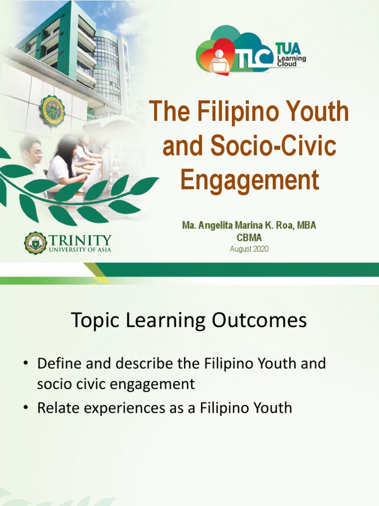 6.-The-Filipino-Youth-ad-Socio-Civic-Engagement | PDF | Civic ...