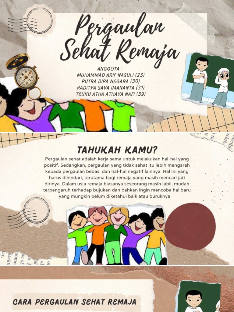Pergaulan Sehat Remaja | PDF