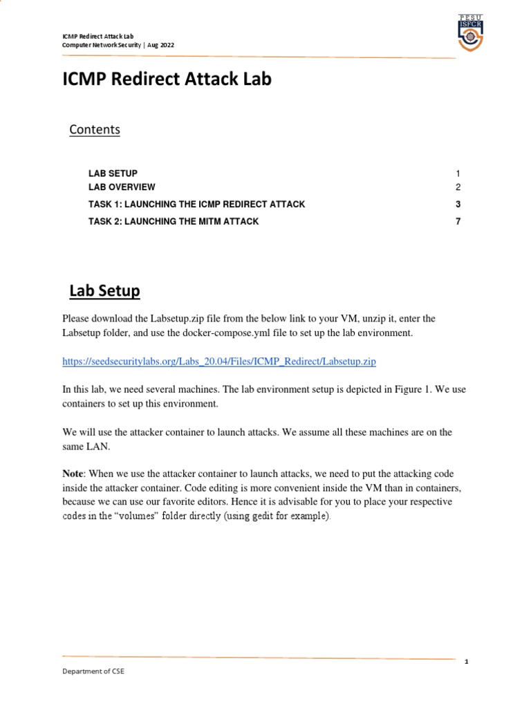 ICMP Attacks | Download Free PDF | Router (Computing) | Transmission ...