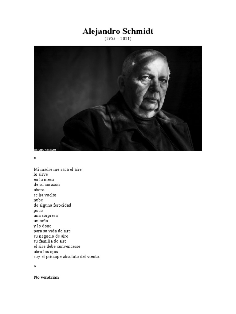 Alejandro Schmidt | PDF