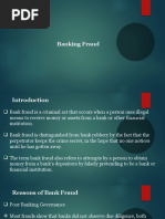 Types of Bank Frauds | PDF | Credit Card | Banking