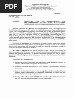 Sapa Rules (Denr Dao 2007-17) | PDF | Protected Area | Sustainability