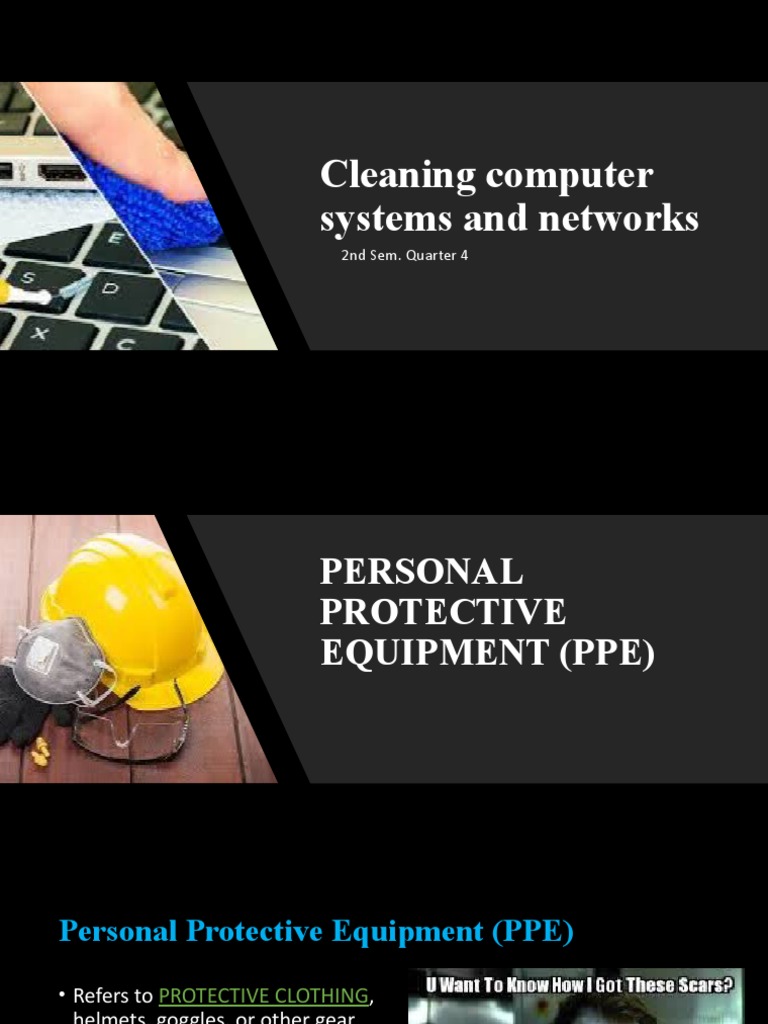 Cleaning Computer Systems and Networks - Week 9 | PDF | Personal ...