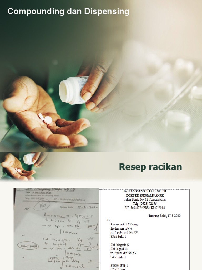 Skrining Resep dan Efek Samping Obat | PDF | Kesehatan Holistik