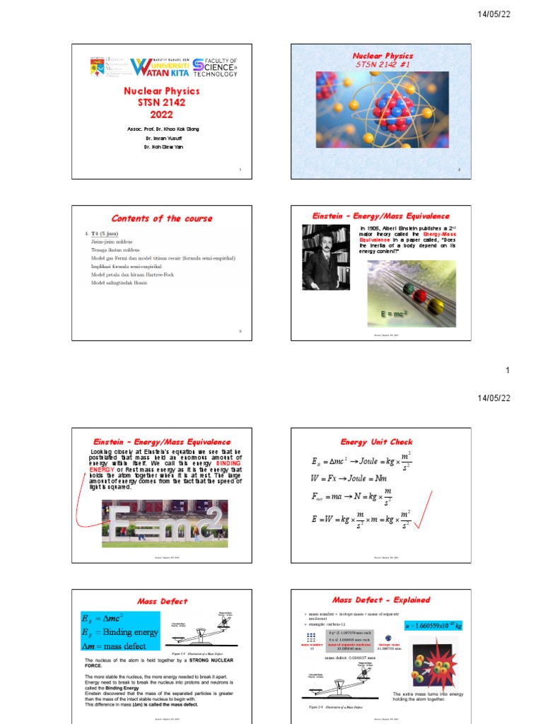NUCLEAR PHYSICS | PDF | Atomic Nucleus | Physics