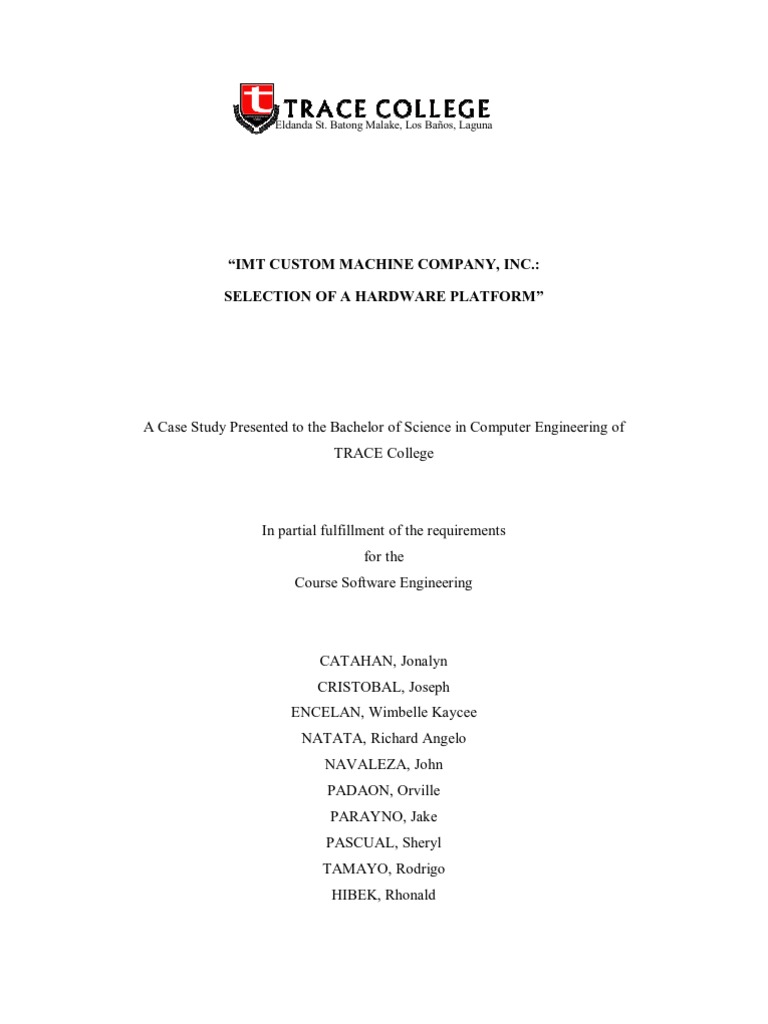 Case Study | PDF | Mainframe Computer | Computer Aided Design