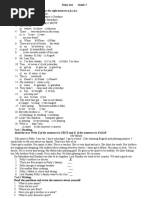 Grade 6 English Test | PDF