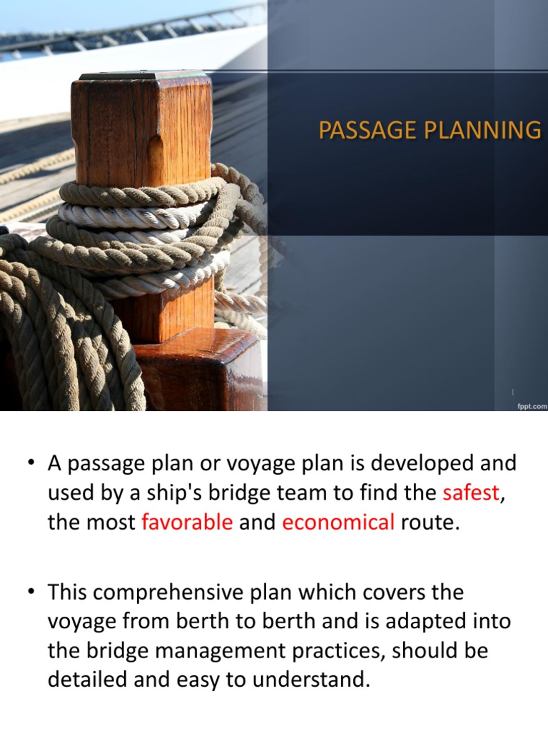 Passage Planning | PDF | Navigation | Earth Sciences