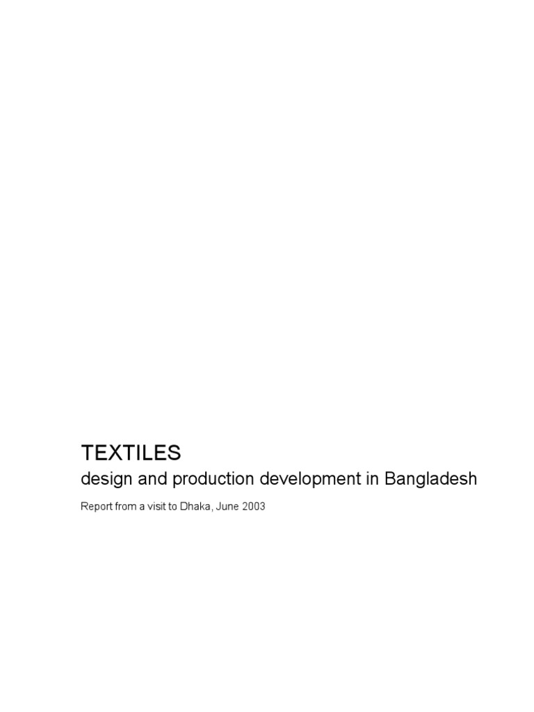 Textiles-Design and Production Development | PDF | Loom | Jute